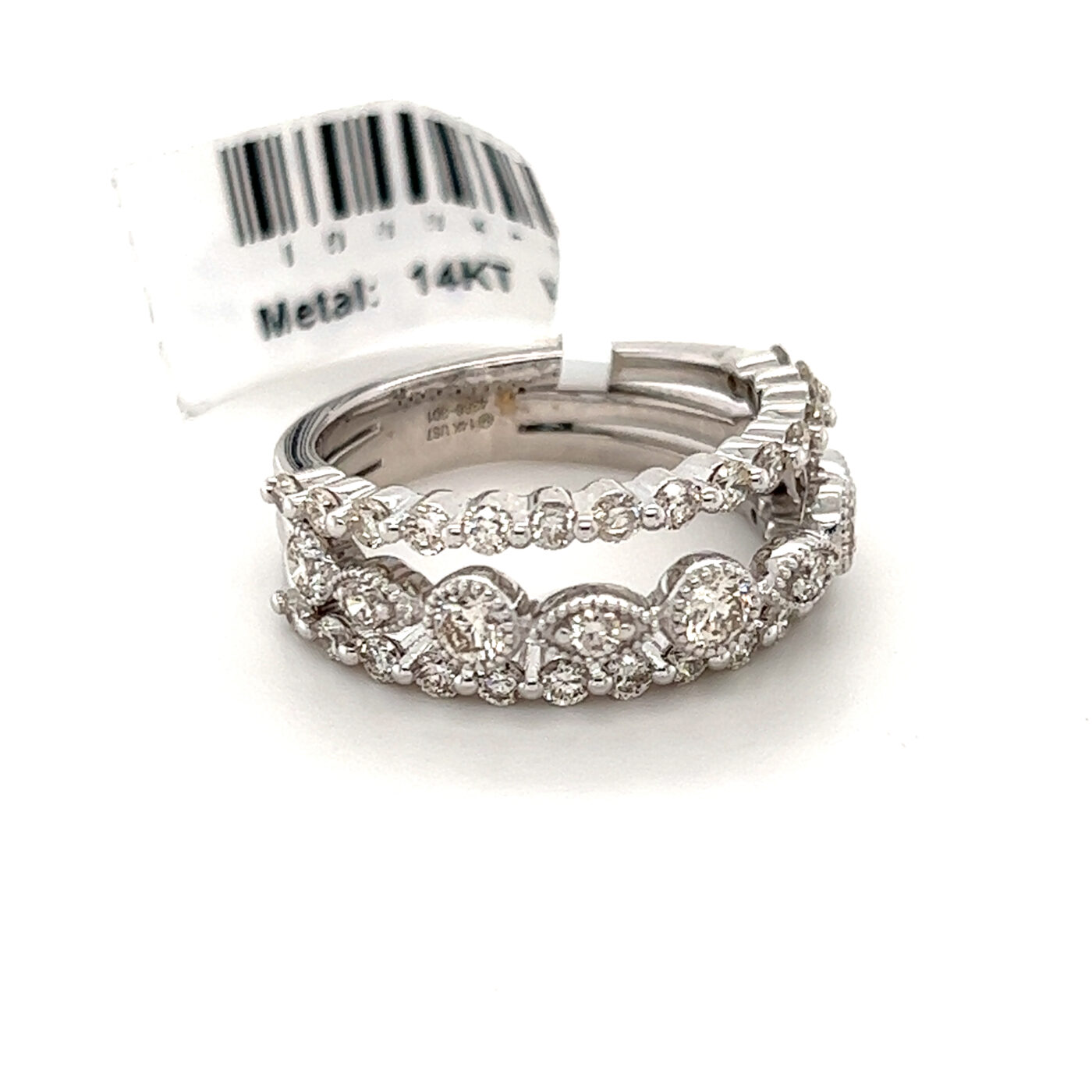Stackable look Anniversary Ring w/ Natural Diamonds! - Elliott's Jewelers