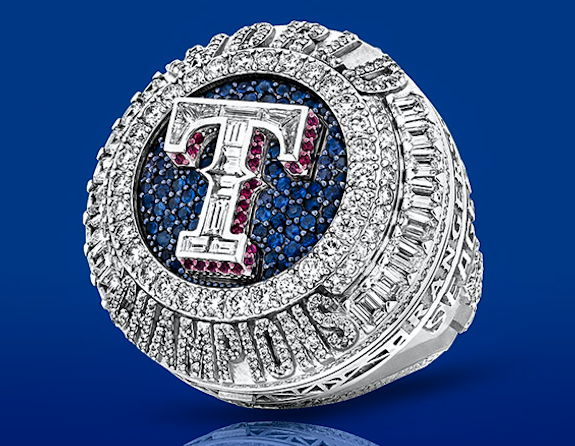 Texas Rangers Share Thrill of World Series Bling With 15,000 Devoted ...